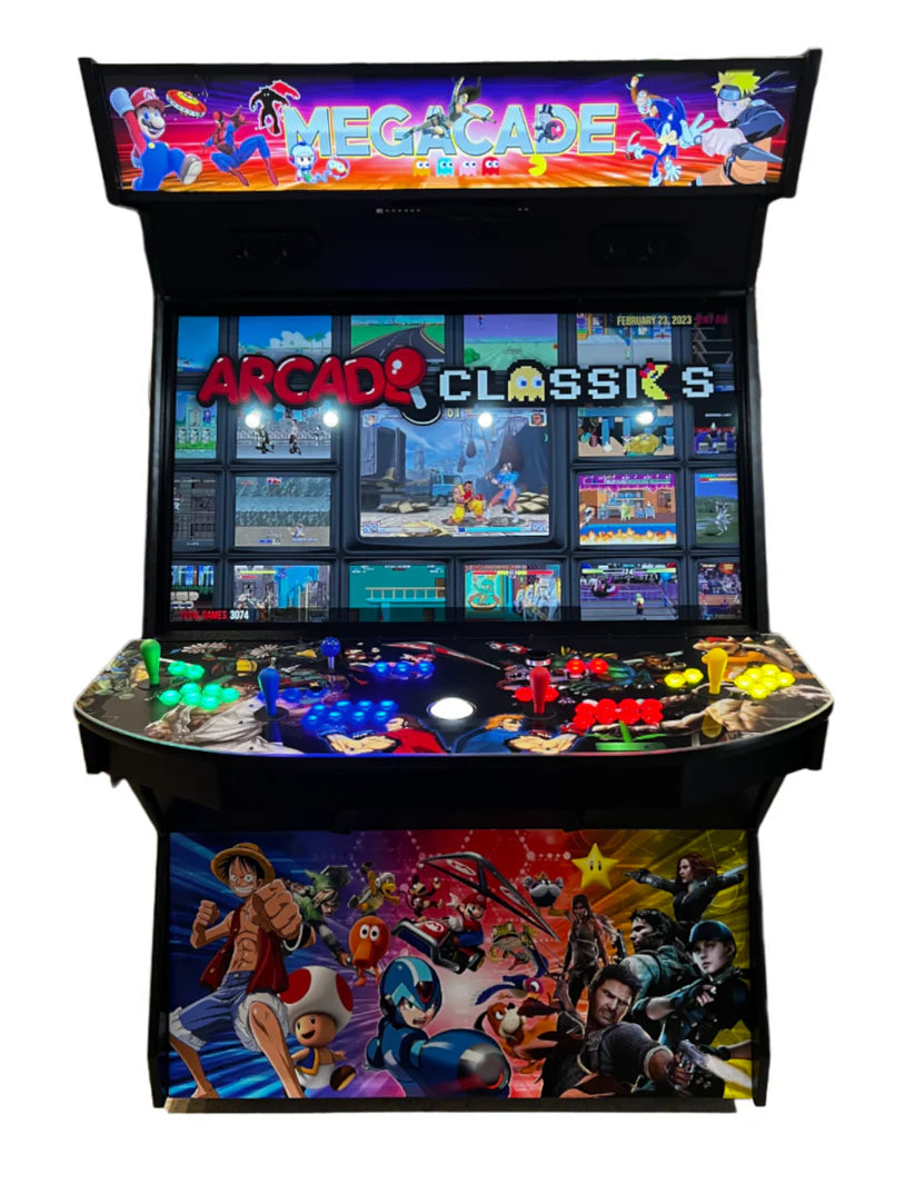 Extreme Home Arcades Rainbow Design MegaCade (up to 74,000 Games ...